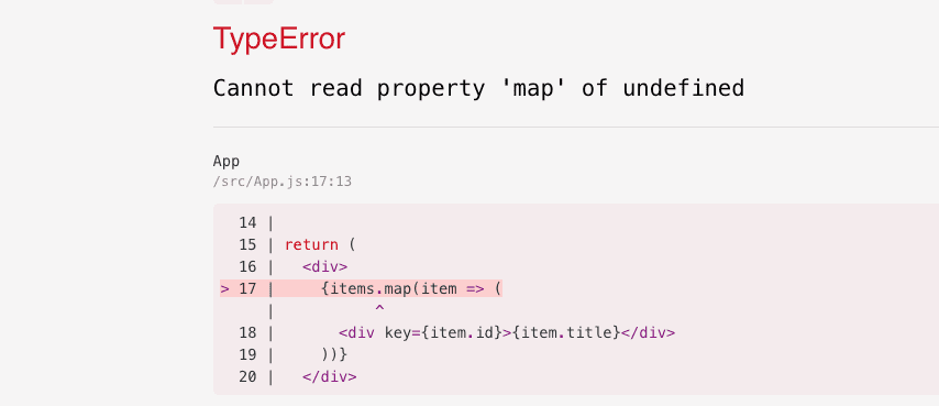 React - Cannot read property 'map' of undefined | Code, Thoughts & Opinions - By Sagiv Ben Giat